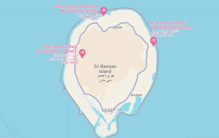 Sir Bani Yas Island in Abu Dhabi - Entry Fee, Timing & Location Info ...